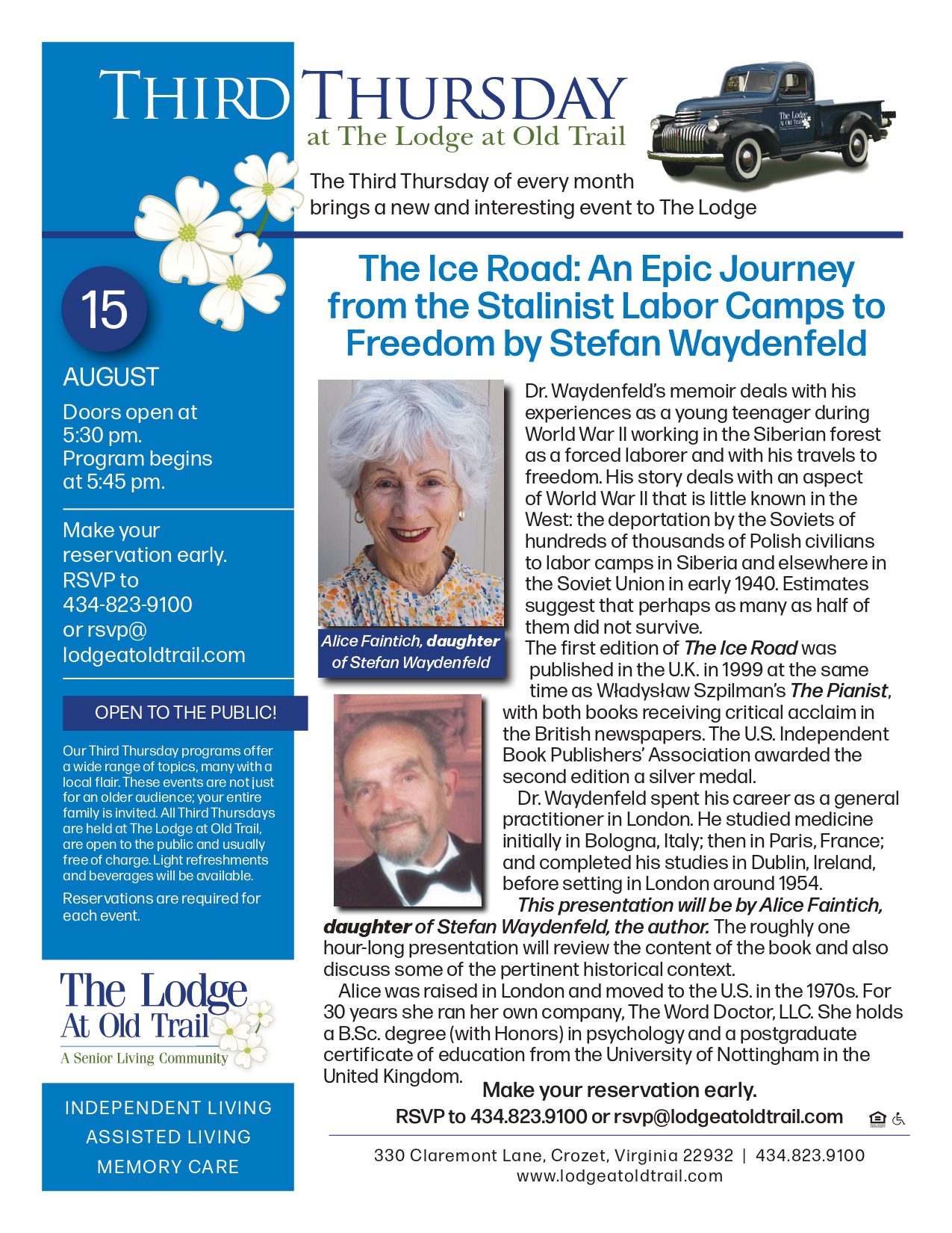 Third Thursdays | The Lodge at Old Trail | VA